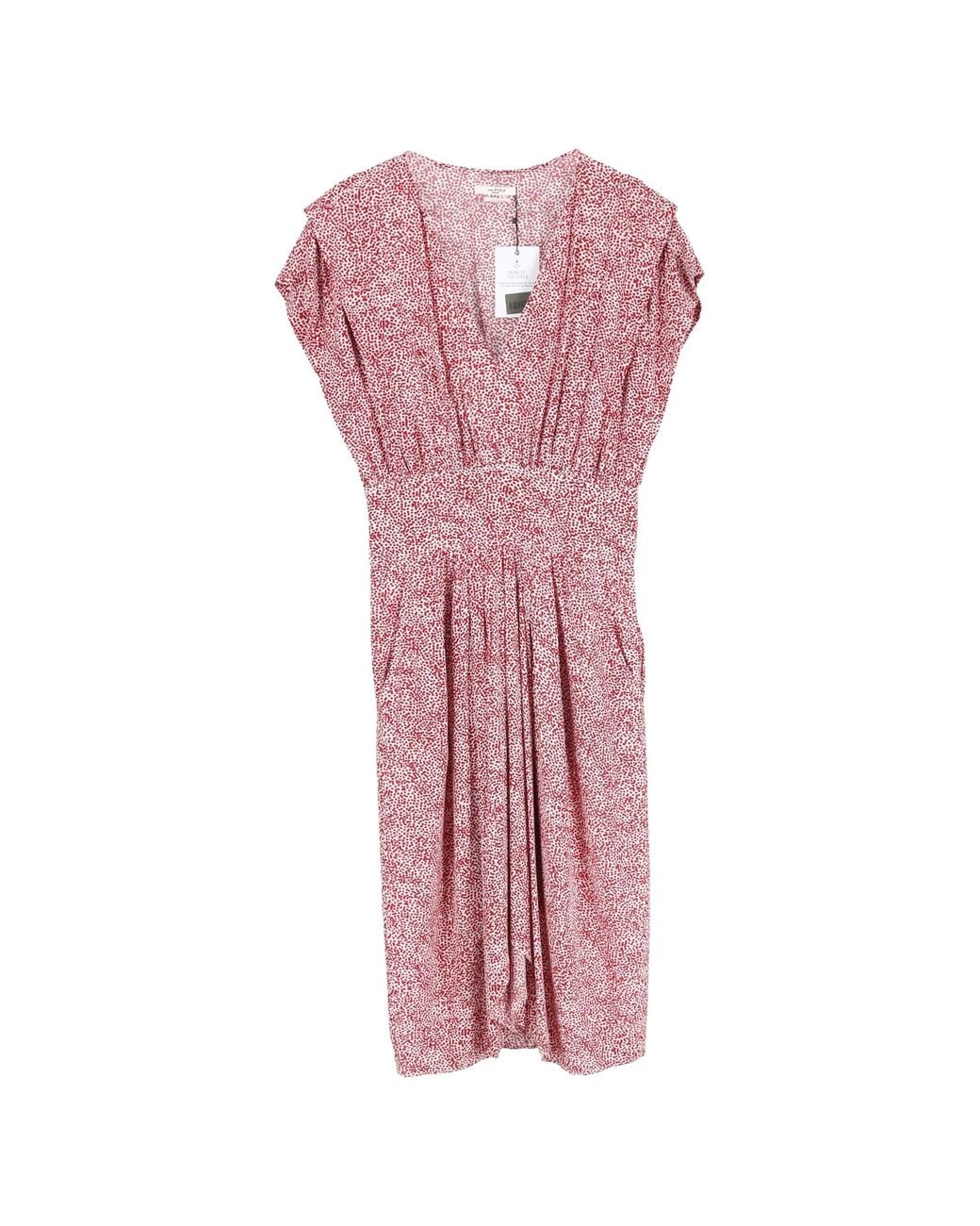 Isabel Marant Étoile Mid-Length Dress in Pink | Lyst