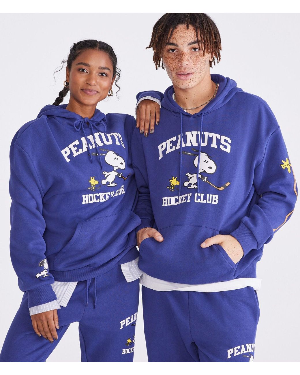 Aéropostale Peanuts Aéropostale Snoopy Hockey Club Pullover Hoodie in ...