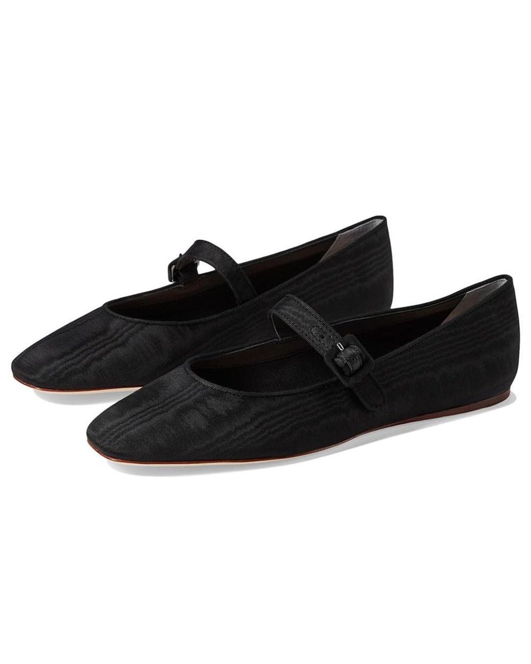 Loeffler Randall Ginger Flat Sqaure Toe Mary Jane Zogg1297 in Black | Lyst