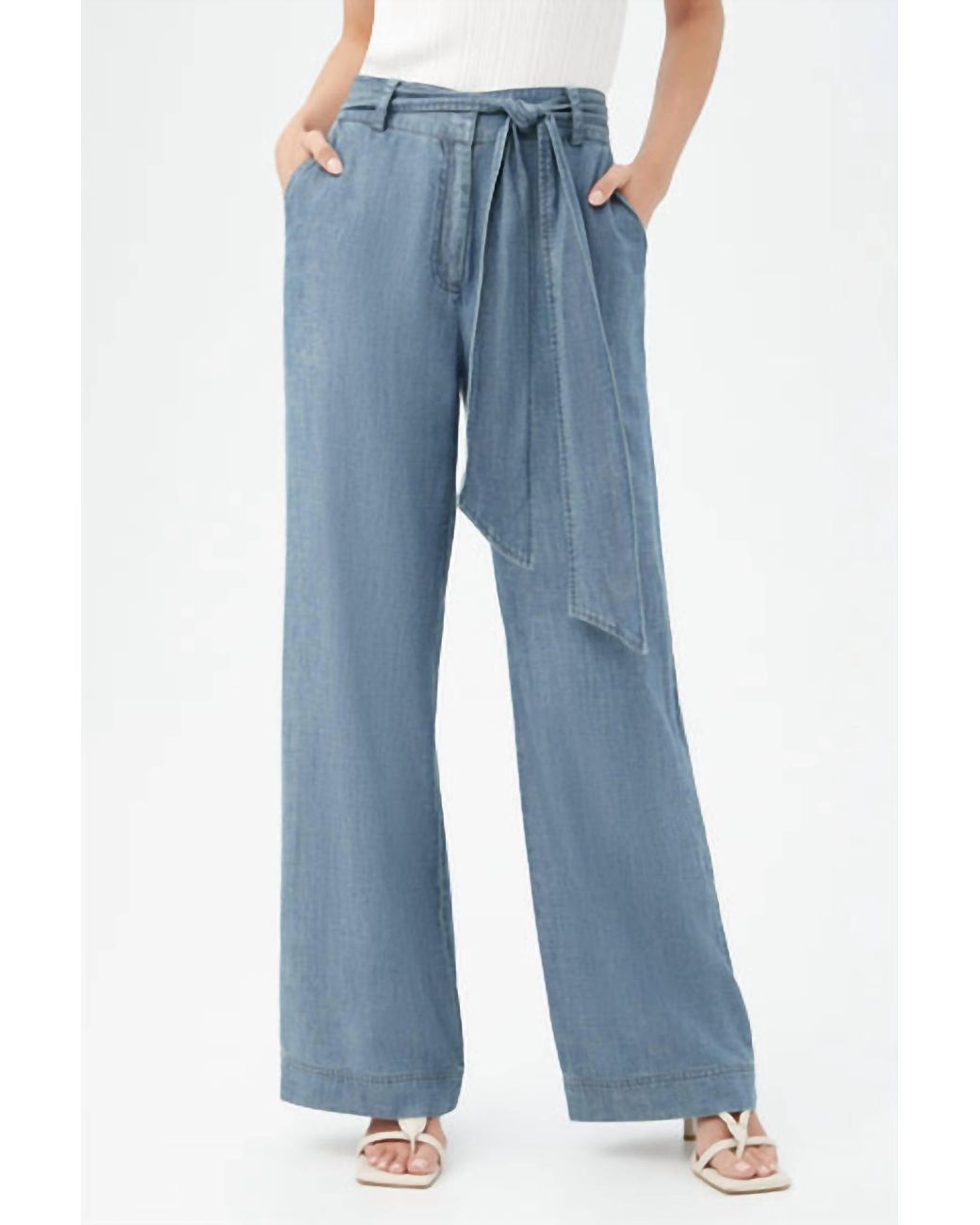 Trina Turk Tonga Pants in Blue | Lyst