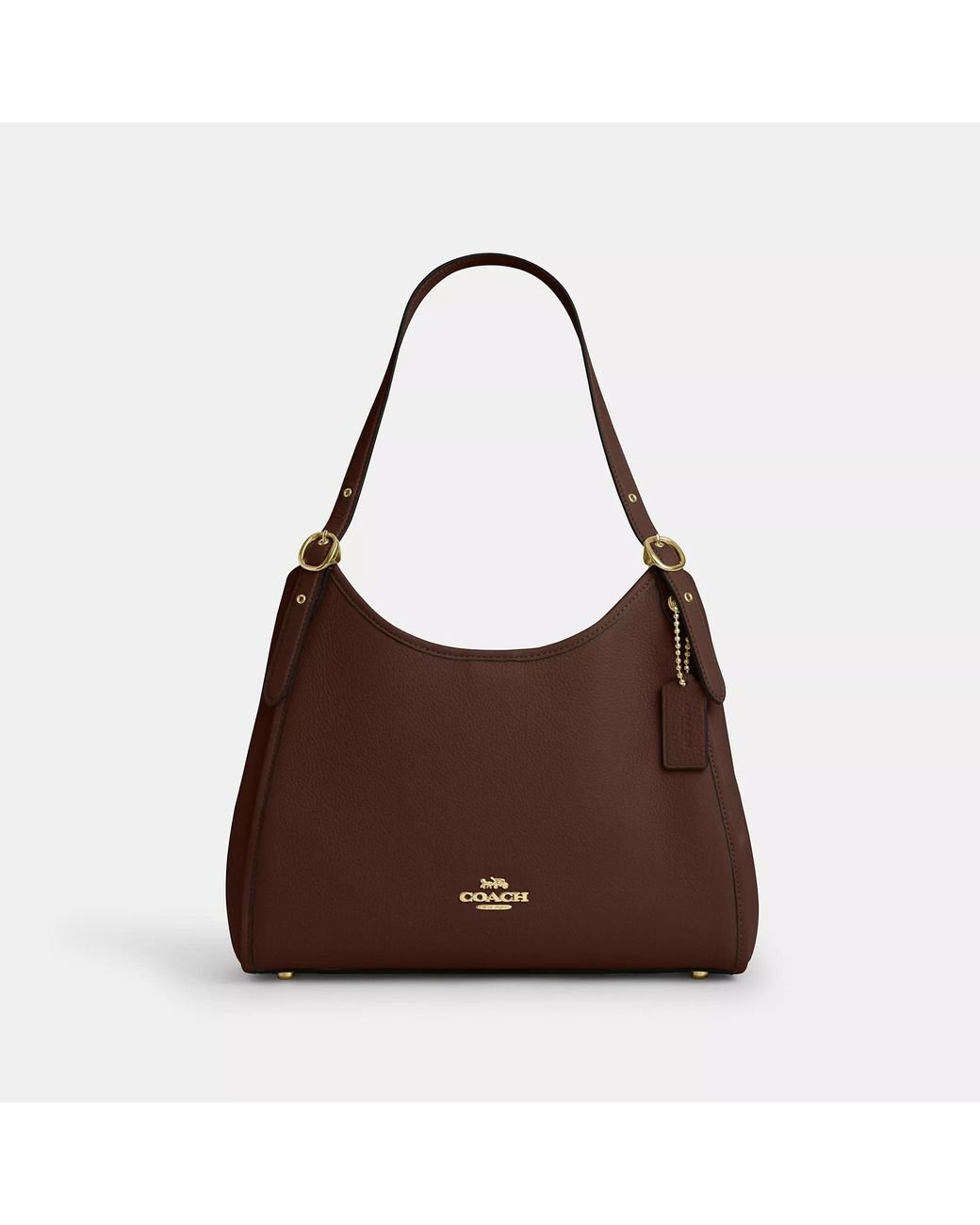 COACH Erin Shoulder Bag in Brown | Lyst