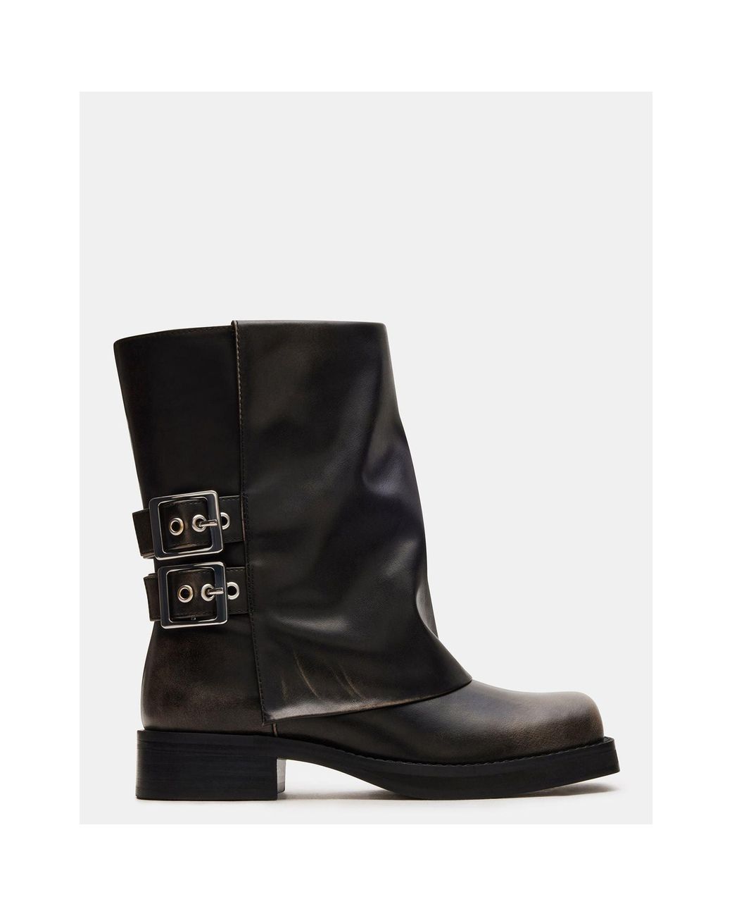 Steve Madden Dagger Distressed in Black | Lyst