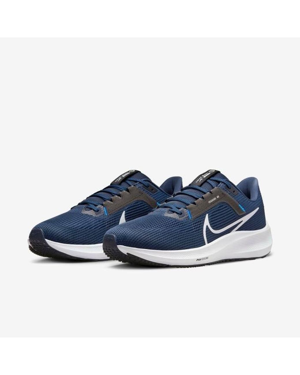 Nike Air Zoom Pegasus 40 Dv3853-400 Sneaker Midnight Road Running Shoes ...