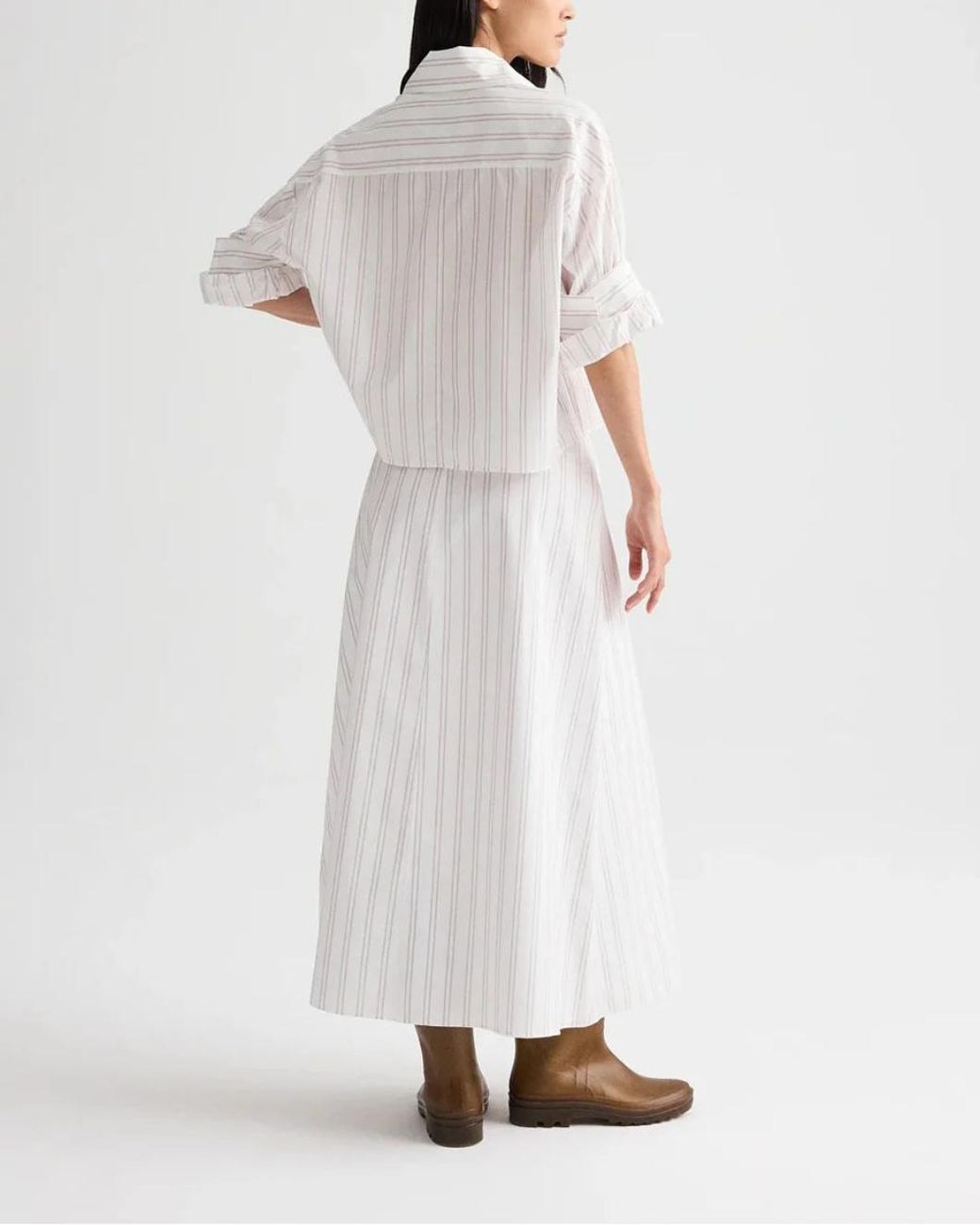 Twp The A-Line Skirt in White | Lyst