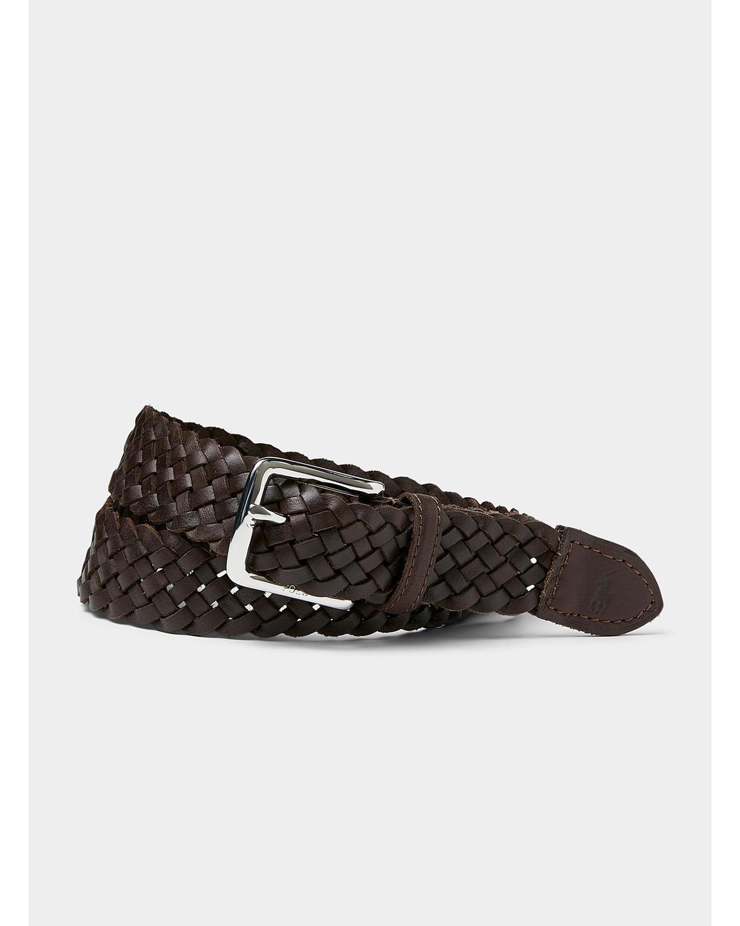 Polo Ralph Lauren Leather Braided Belt in Brown for Men | Lyst Polo Ralph Lauren Leather Braided Belt in Brown for Men | Lyst
