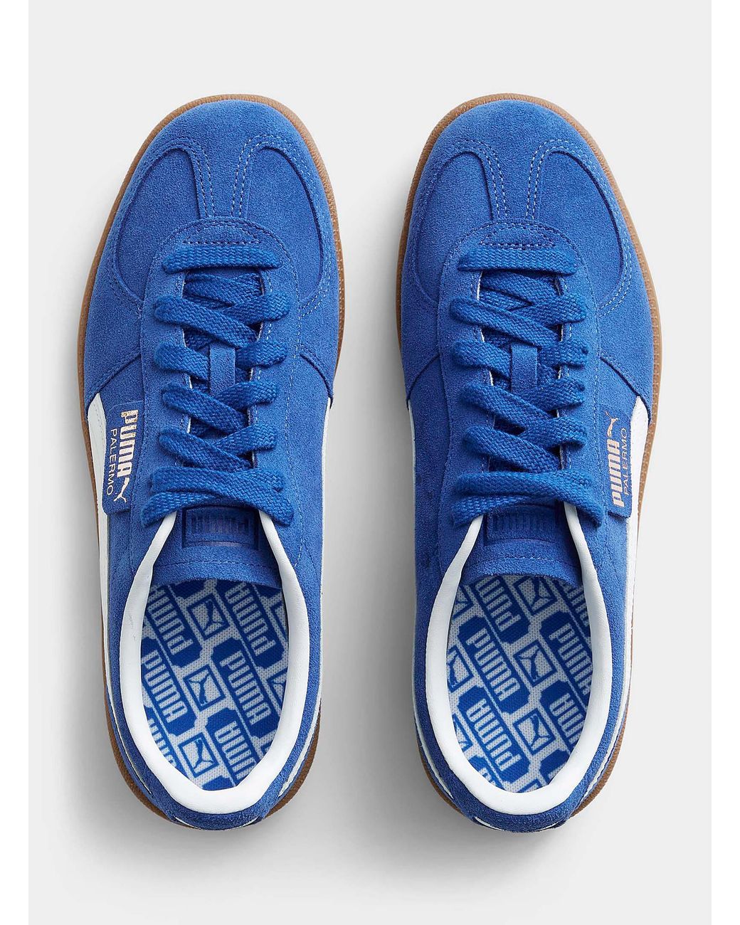 PUMA Palermo Sneakers Men in Blue for Men | Lyst