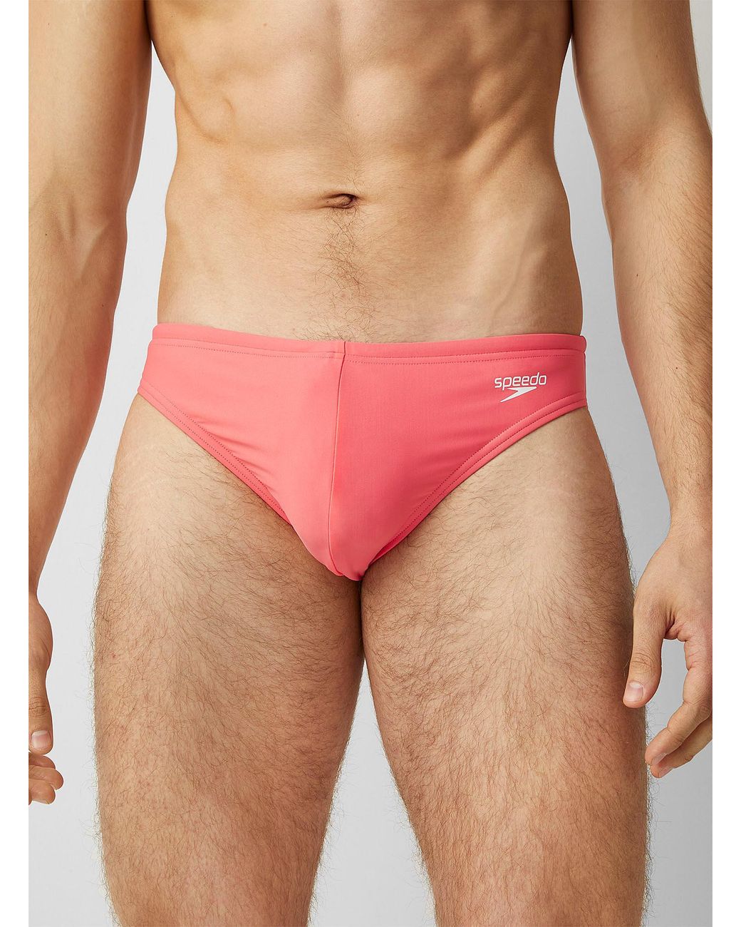 Speedo Solar Swim Brief in Pink for Men | Lyst