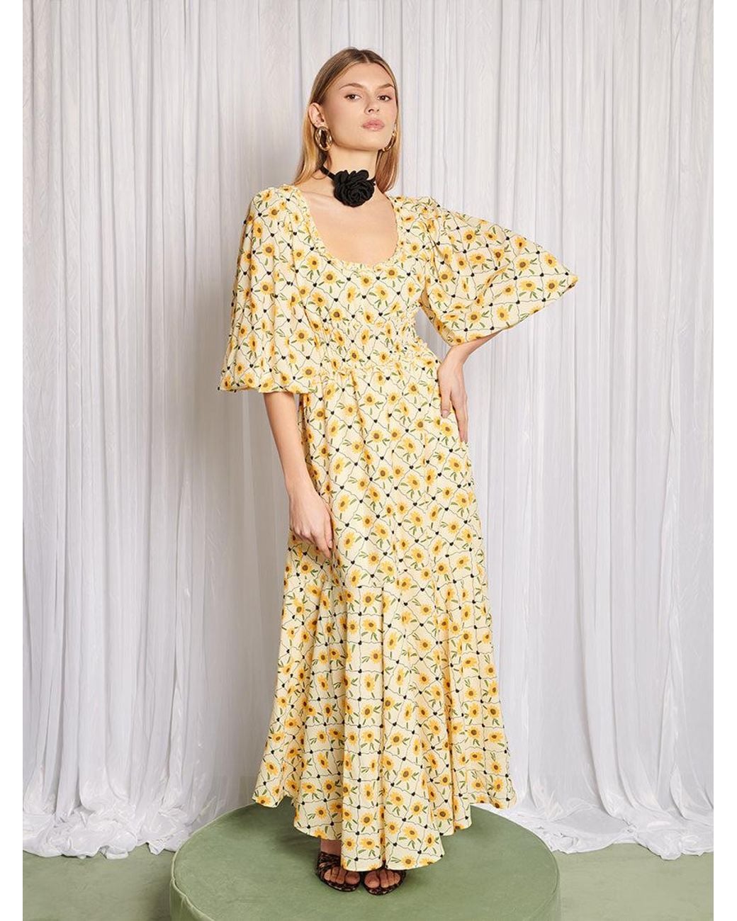 Sister Jane The Sunflower Dress in Natural | Lyst