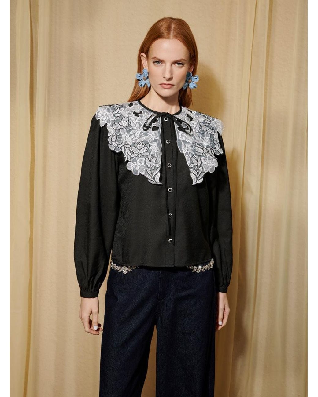 Sister Jane Dream Sunshine State Blouse in Blue | Lyst
