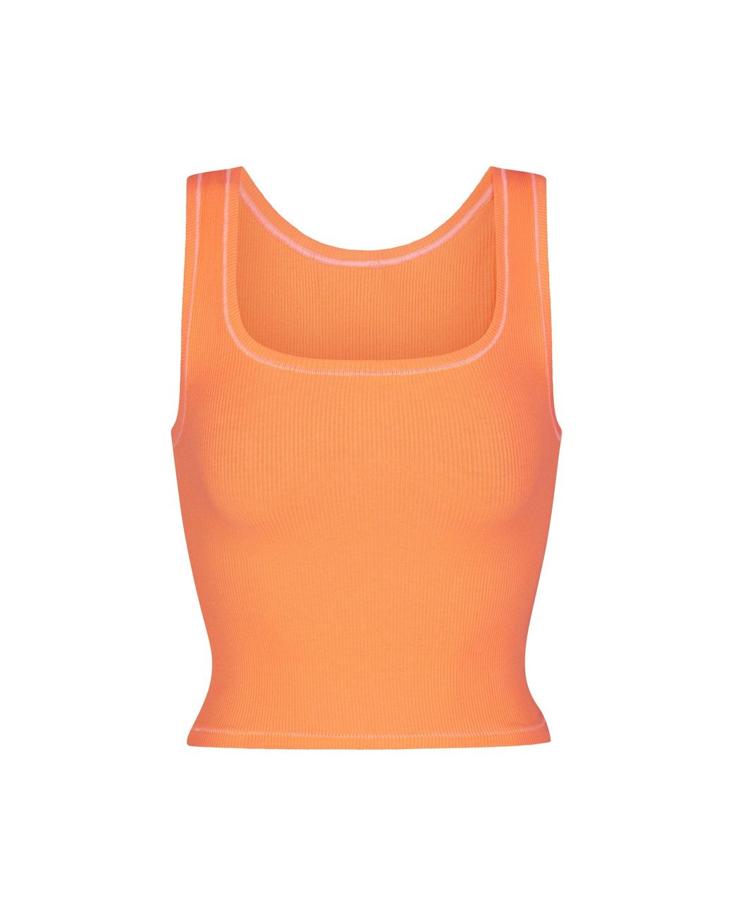 Skims Tank Top in Orange | Lyst