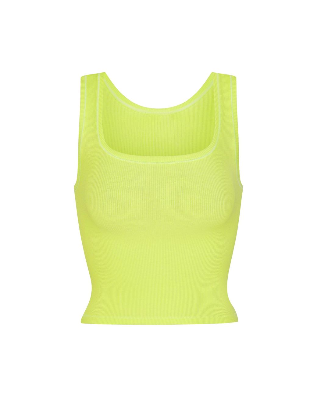 Skims Tank Top in Yellow | Lyst