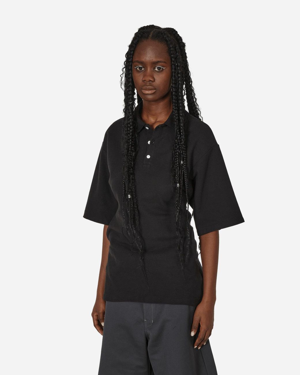 PROTOTYPES Get Good Polo Shirt in Black | Lyst
