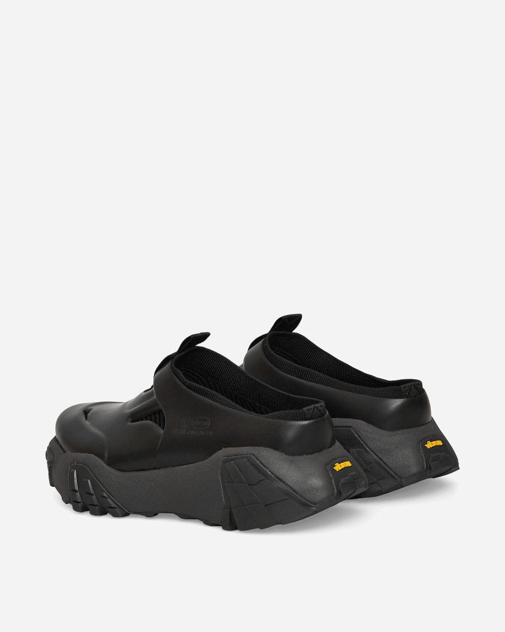 SLAM JAM Vibram Rubber Core Sabot in Black for Men | Lyst