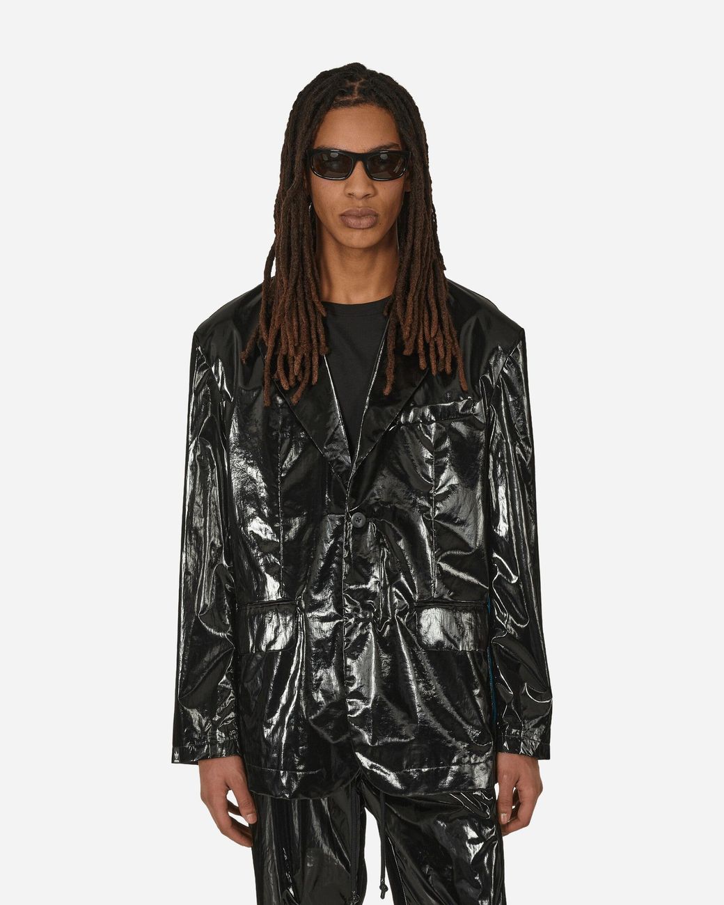adidas Sftm Shiny Blazer in Black for Men | Lyst