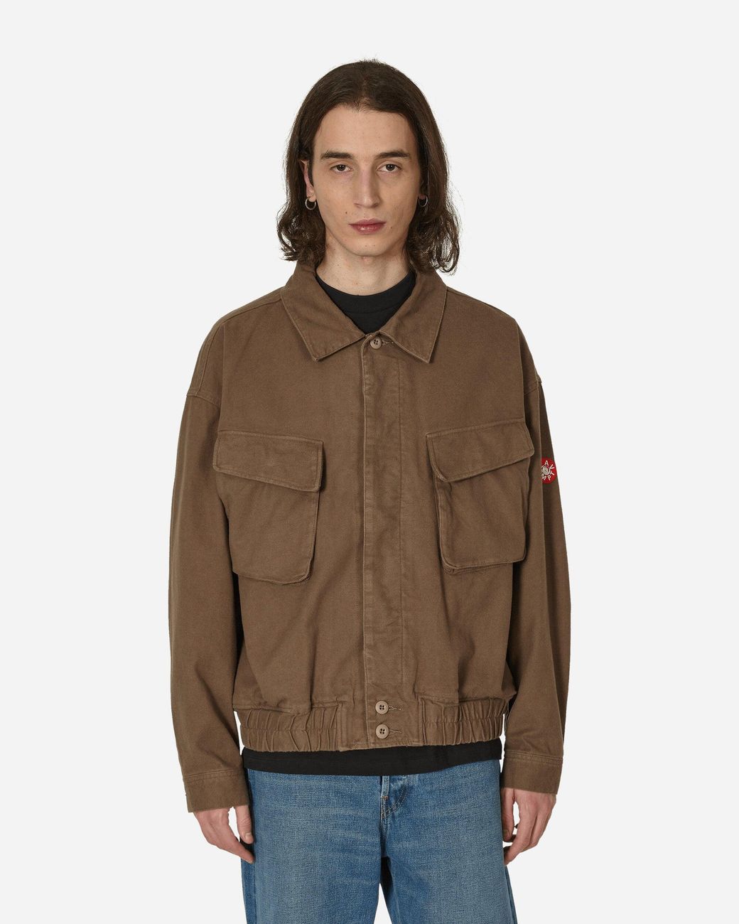 Cav Empt Community Button Jacket in Brown for Men | Lyst