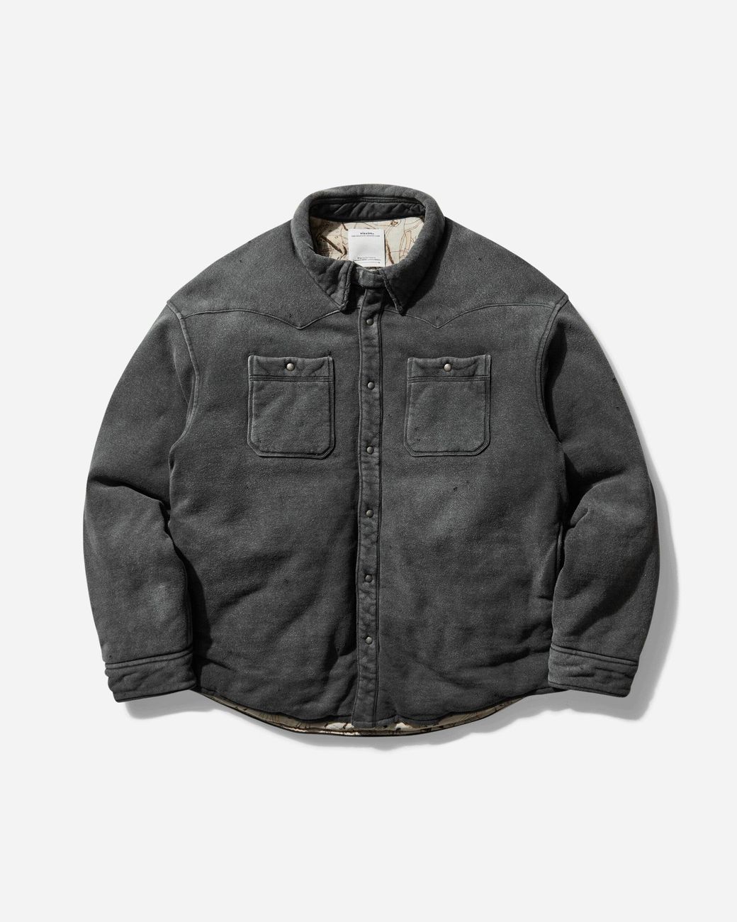 Visvim Men S Kerchief Era Down Jacket Crash in Gray for Men | Lyst