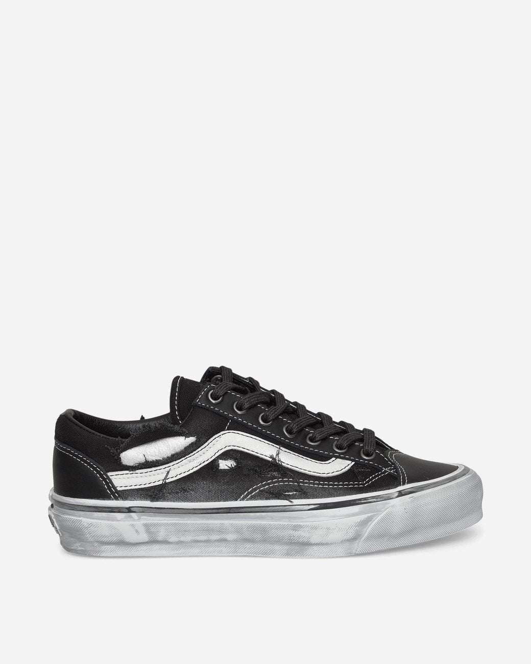 Vans Old Skool 36 Vibram Distressed Sneakers Silver in Gray for Men | Lyst