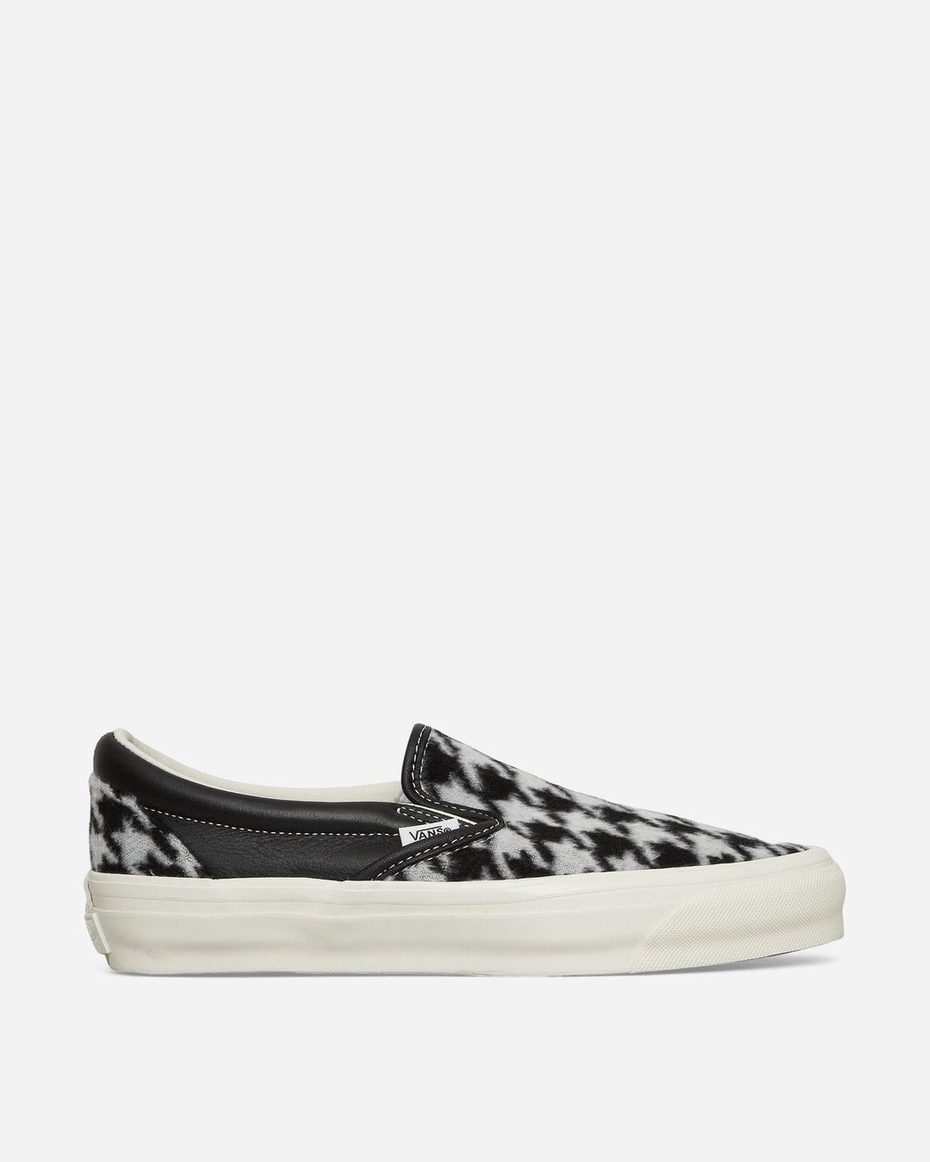 Vans Slip-On Reissue 98 Lx Sneakers Houndstooth in White for Men | Lyst
