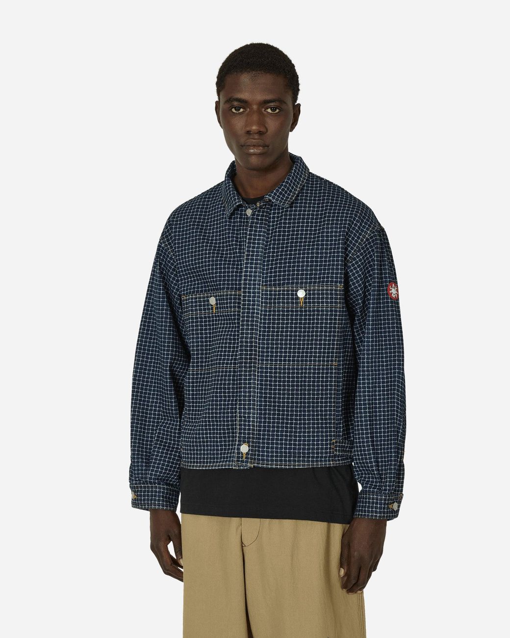 Cav Empt Control Denim Jacket in Blue for Men | Lyst UK