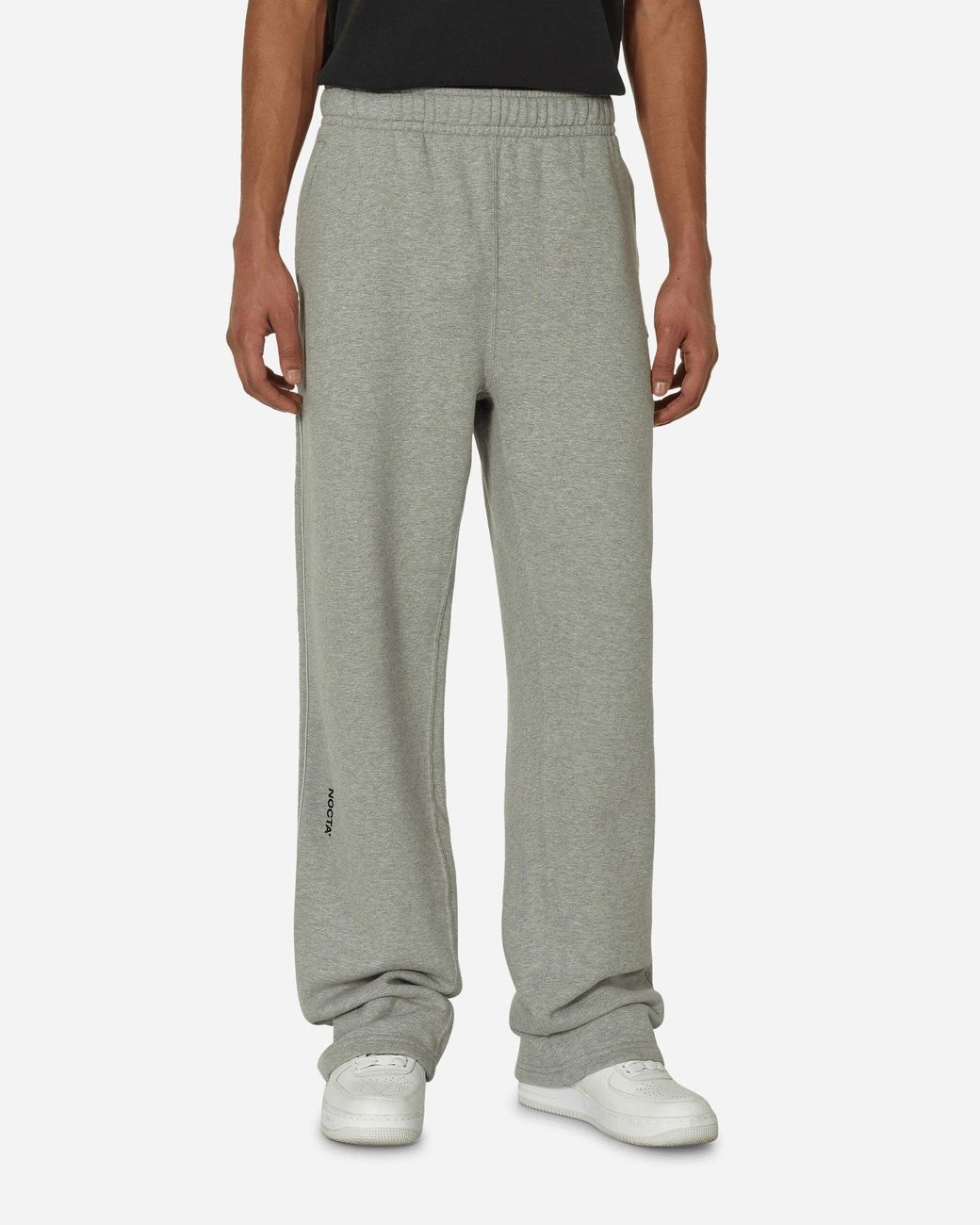 Nike Nocta Open Hem Fleece Pants Dark Heather in Gray for Men | Lyst