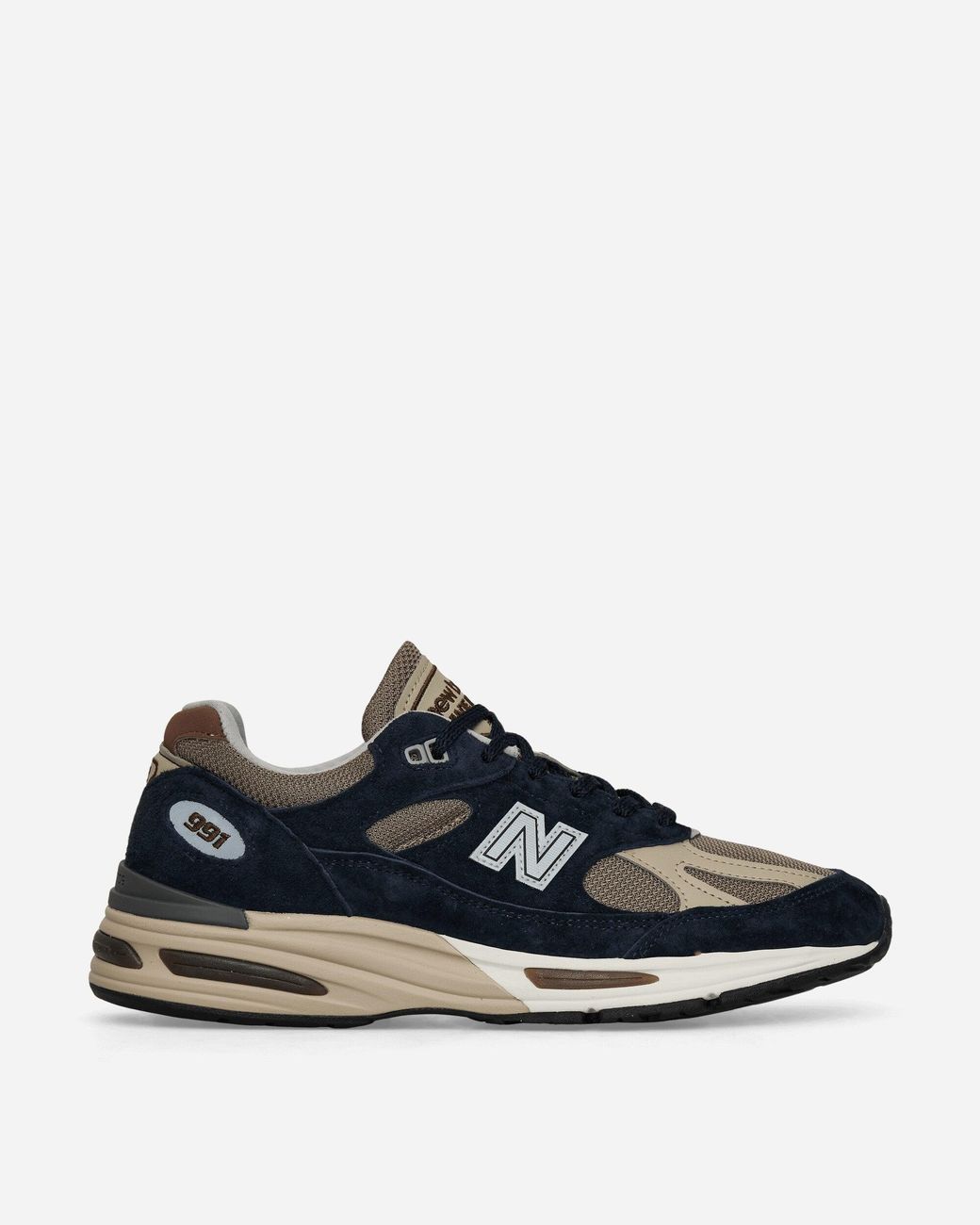 New Balance Made In Uk 991v2 Sneakers After Midnight / Sepia Tint / Plaza Taupe in Blue for Men ...
