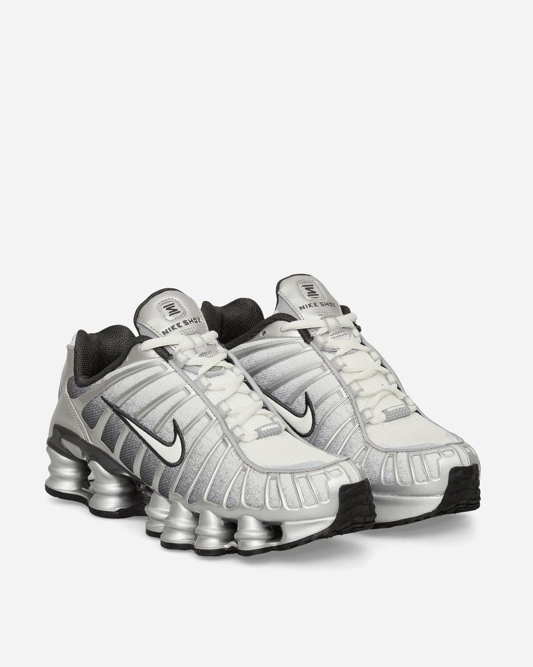 Nike Shox Tl Sneakers Metallic Silver / Wolf Grey in White for Men | Lyst