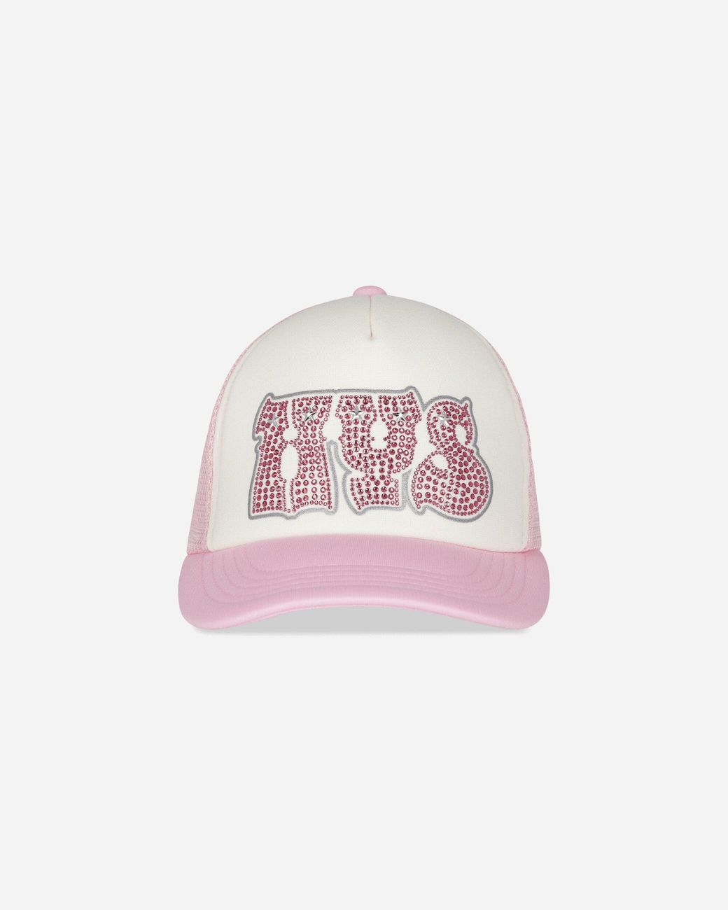 Hysteric Glamour Hypnotized Logo Rhinestone Mesh Cap in Pink for Men | Lyst