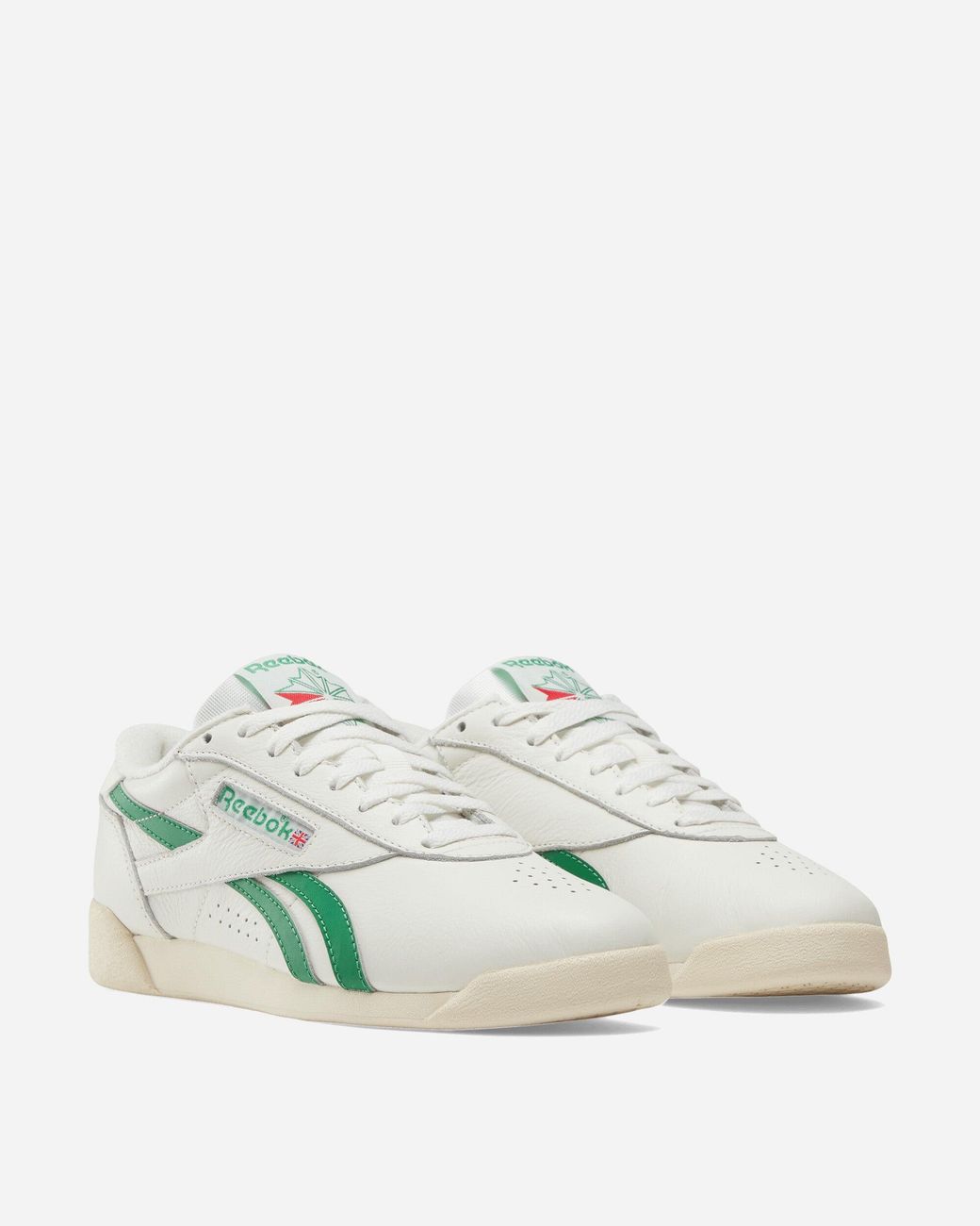 Reebok S Freestyle Low Sneakers Chalk Glen Paper in Green | Lyst UK
