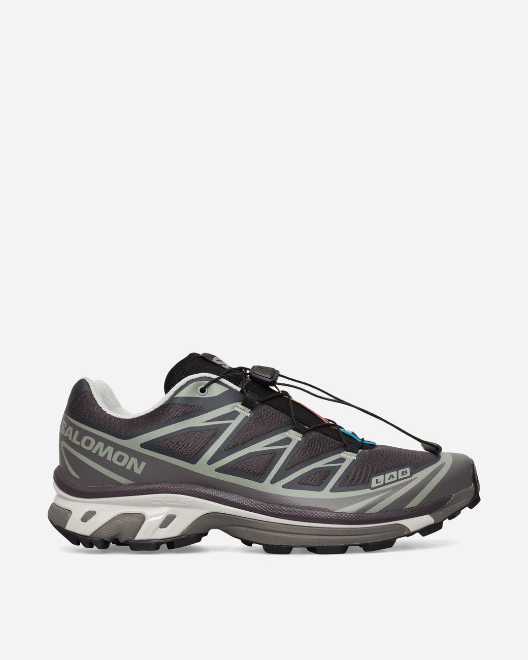 Salomon Xt-6 Sneakers Nine Iron / Excalibur / Plum Perfect in Black for ...