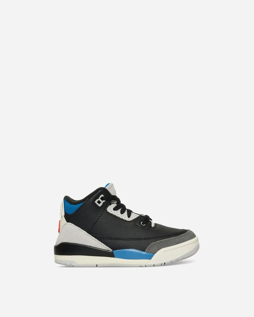 Nike Air Jordan 3 Retro Og Rare Air (ps) Sneakers Black / Chile Red ...