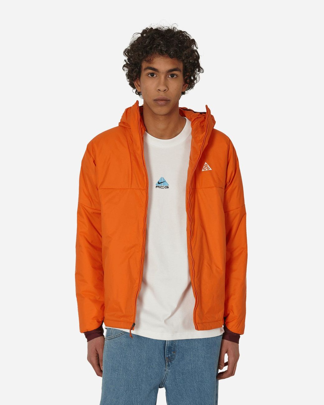 Nike Acg Therma-Fit Adv Rope De Dope Jacket in Orange for Men | Lyst