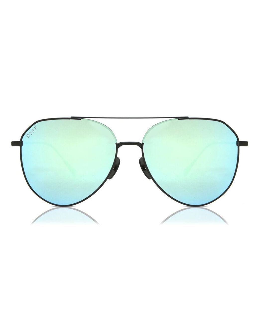 DIFF Dash Polarized Matte+ Mirror Polarized Lens in Green | Lyst UK