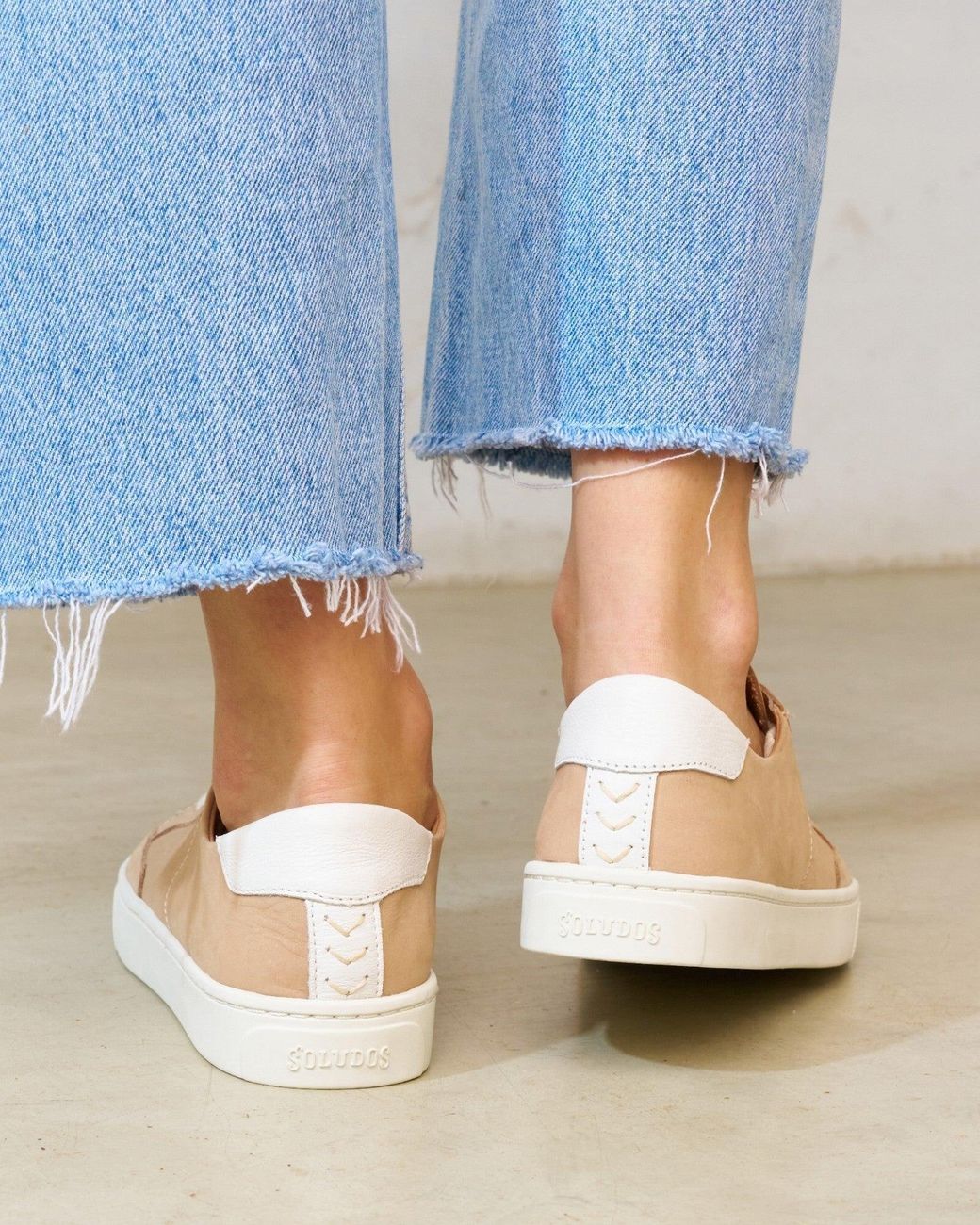 Soludos Ibiza Classic Sneaker | Champagne Pink in Blue | Lyst