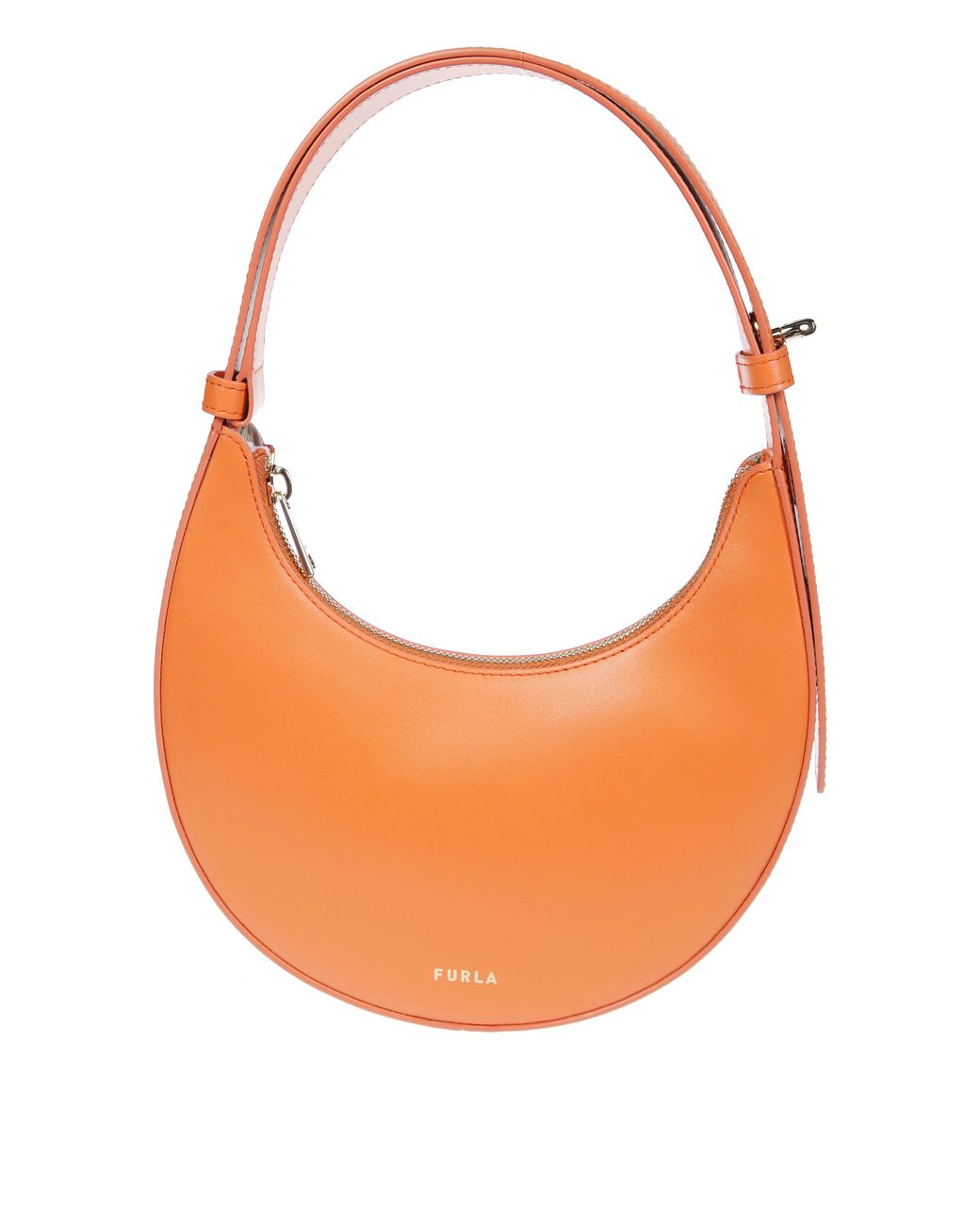 Furla Delizia Mini Shoulder in Orange | Lyst