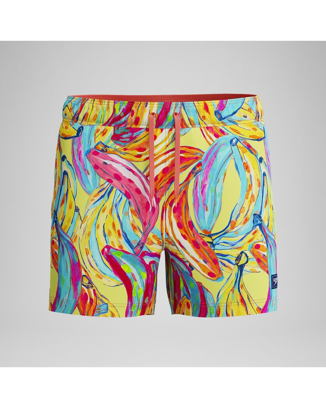 Speedo Redondo Edge Printed 14" Swim Trunks in Orange for Men | Lyst