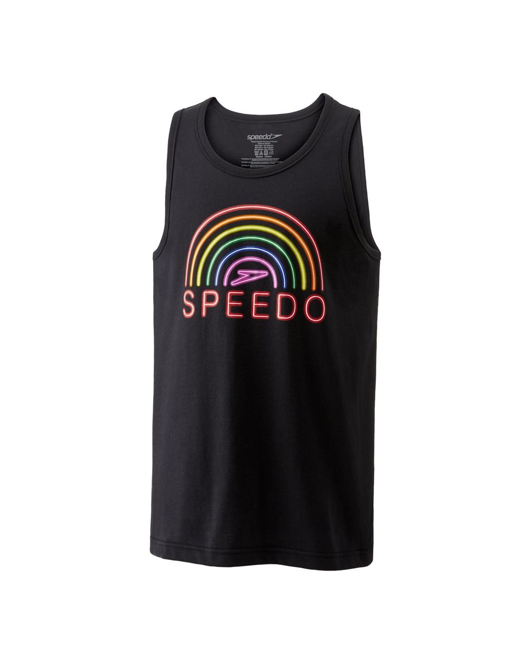 Speedo Pride Tank in Black for Men | Lyst