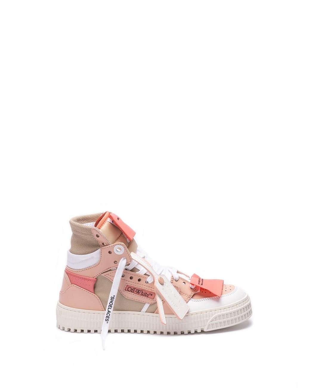 Off-White c/o Virgil Abloh Off- 3.0 Off Court Sneakers in Pink | Lyst