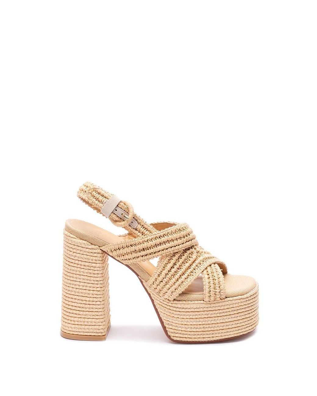 Castañer `Fulvia/203` Wedge Espadrilles in Natural | Lyst