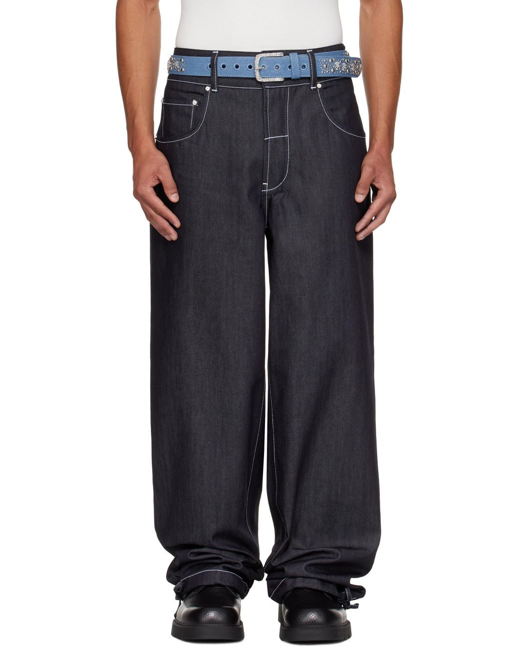 Veneda Carter Ssense Exclusive Duo Jeans in Black for Men | Lyst UK