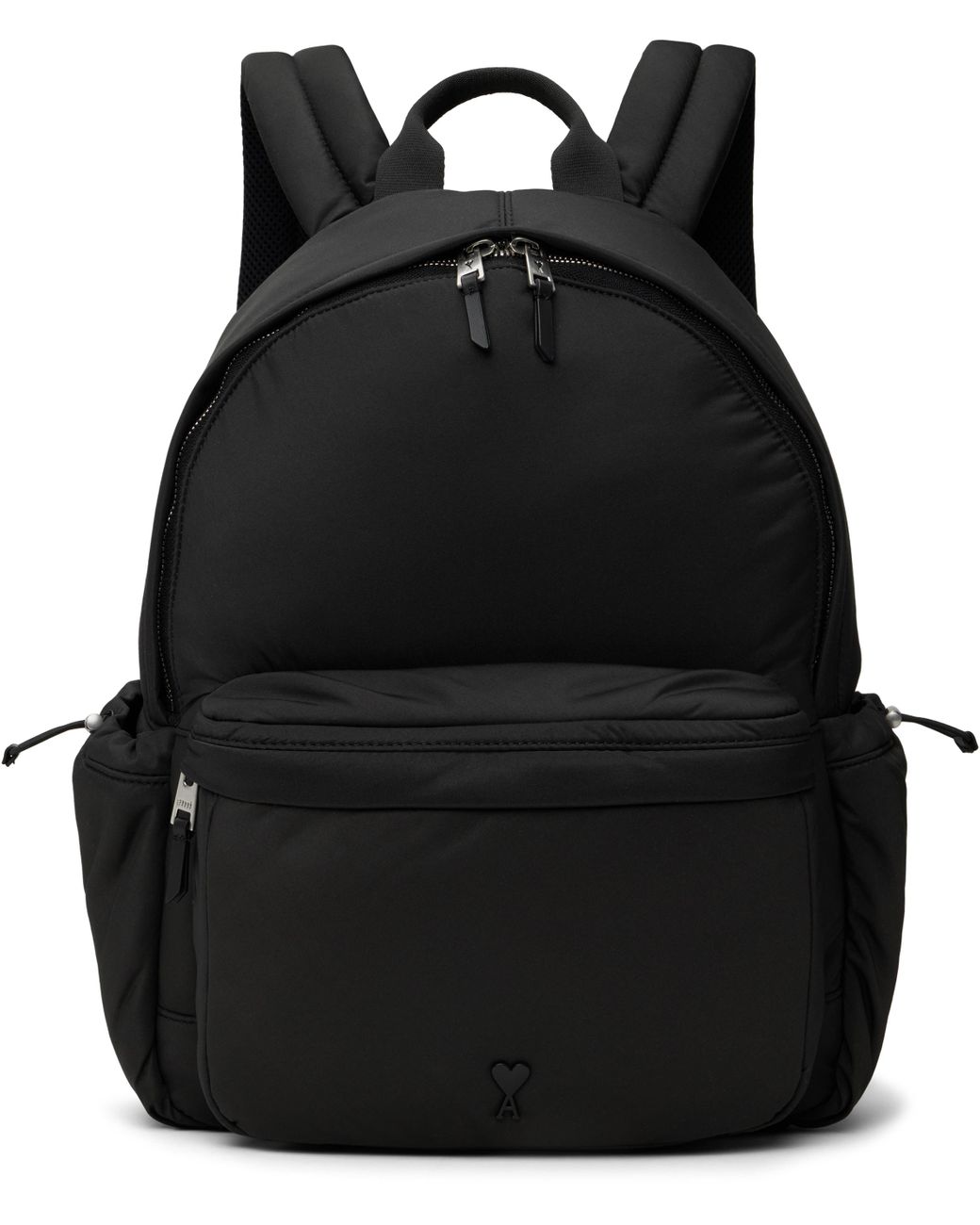 Ami Paris Ami De Coeur Backpack in Black | Lyst
