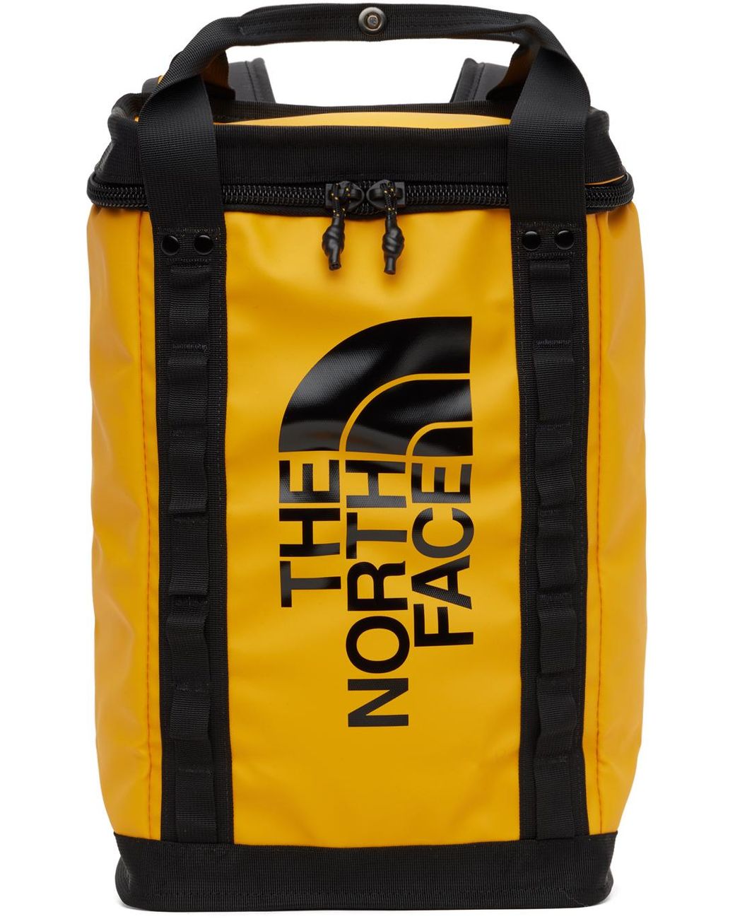 The North Face Explore Fusebox Small Backpack in Yellow for Men | Lyst