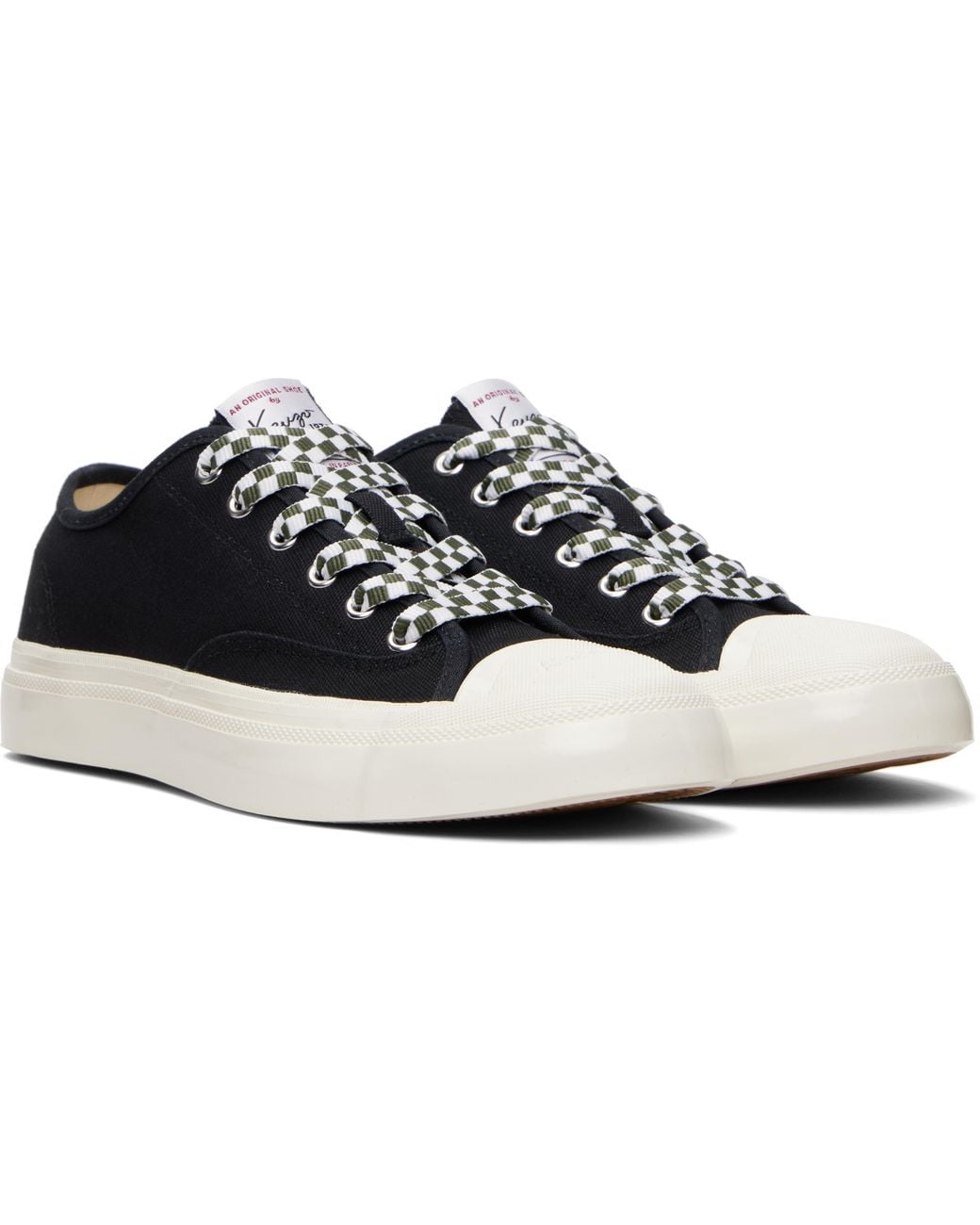 KENZO Paris Hoshi' Low Top Sneakers in Black for Men | Lyst