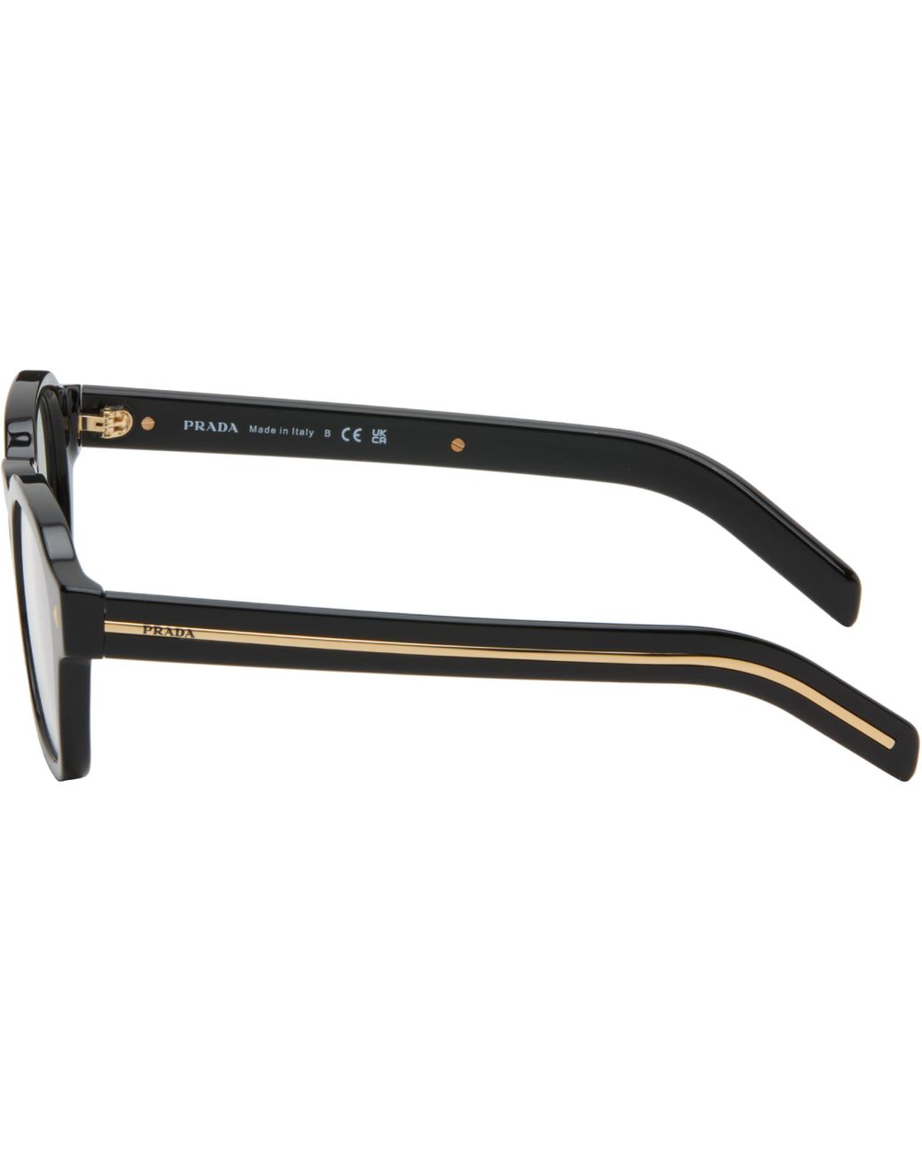 Prada Pr A16S Glasses in Black for Men | Lyst UK