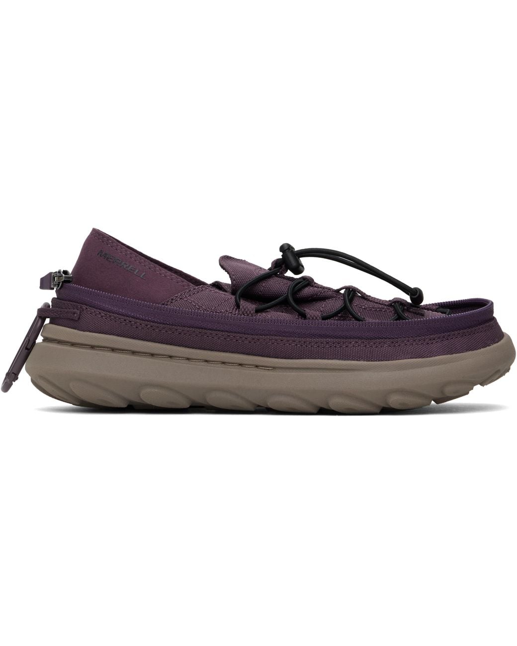 Merrell Hut Moc 2 Packable Zip Off Sneakers in Black | Lyst