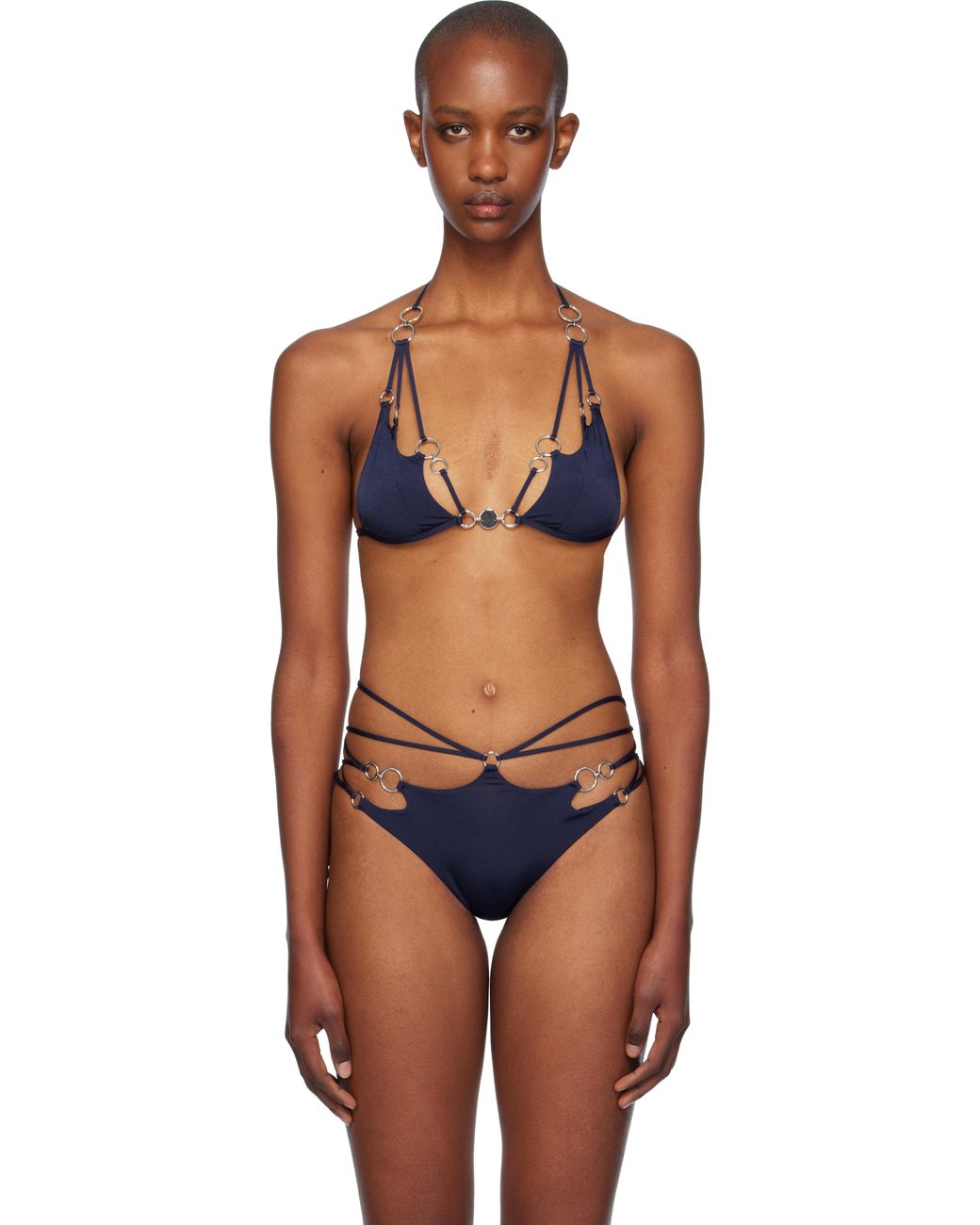 Agent Provocateur Davine Bikini Top in Black | Lyst UK