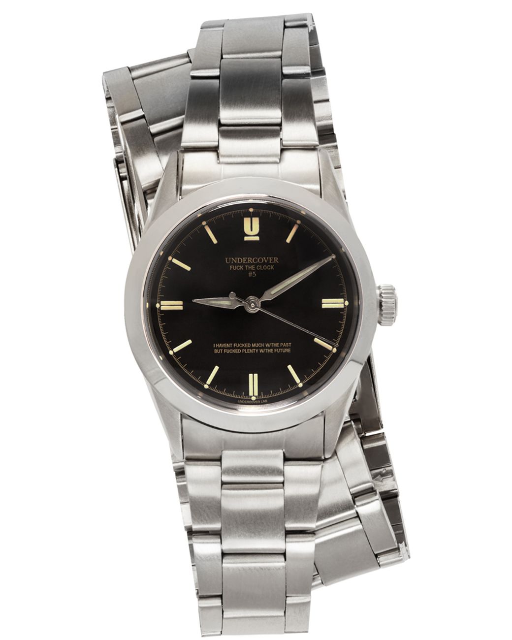 Undercover Silver Double-wrap Watch in Metallic for Men | Lyst