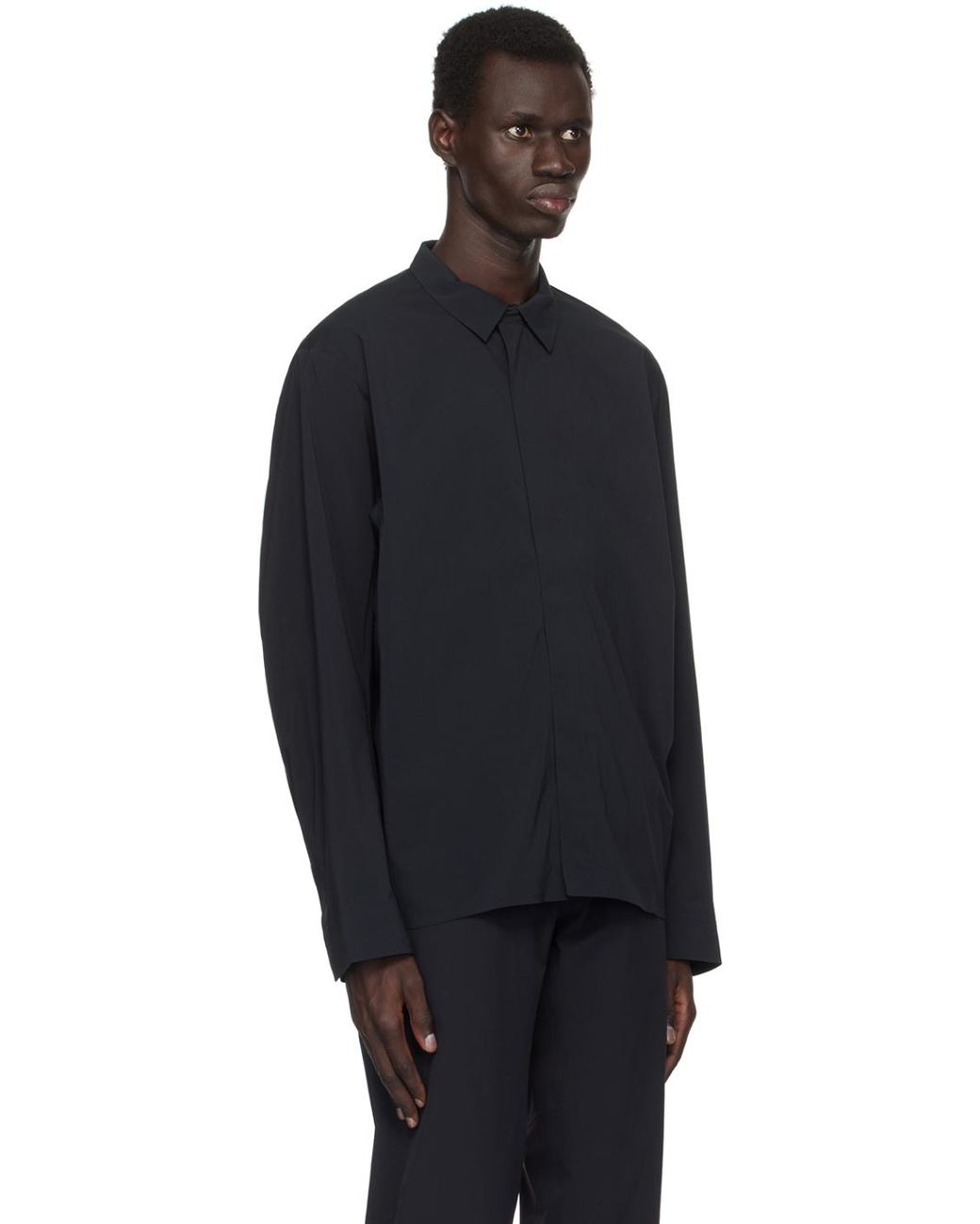 Veilance Metry Shirt in Black for Men | Lyst Veilance Metry Shirt in Black for Men | Lyst
