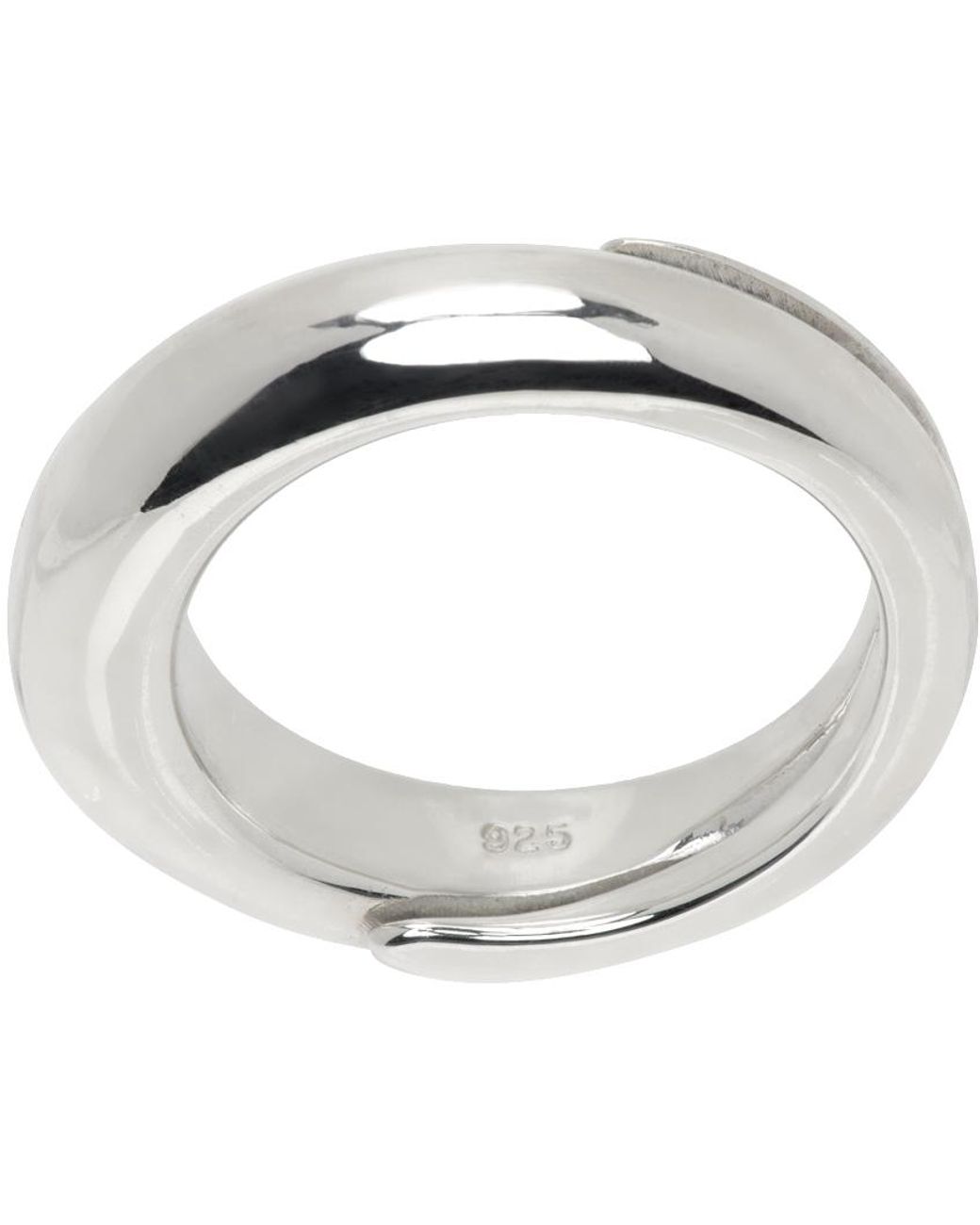 Sophie Buhai Small Winding Ring in Metallic | Lyst