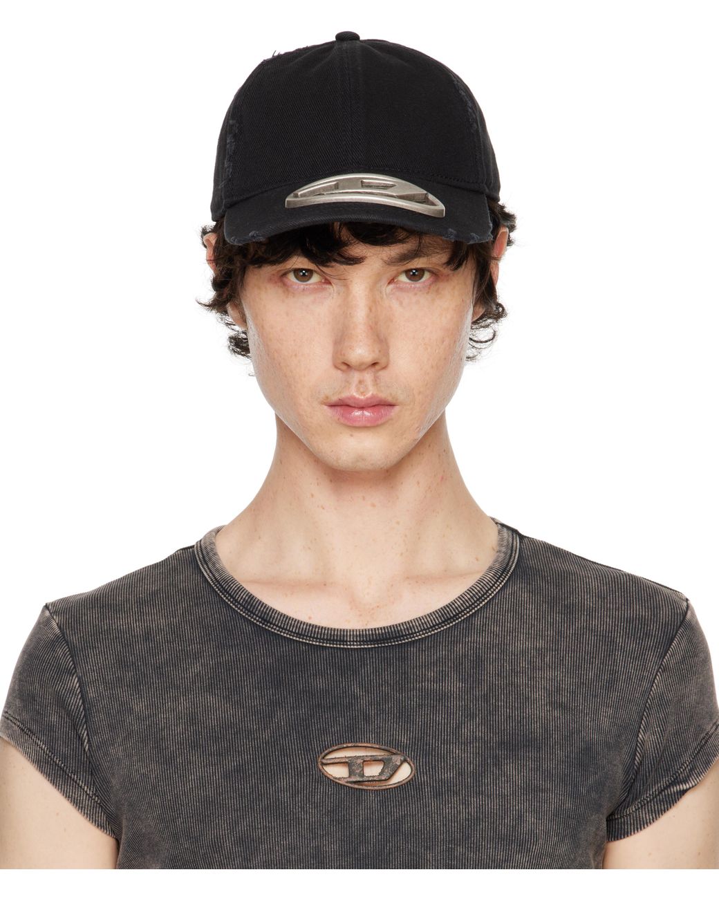 DIESEL C-Beast-A1 Cap in Black for Men | Lyst