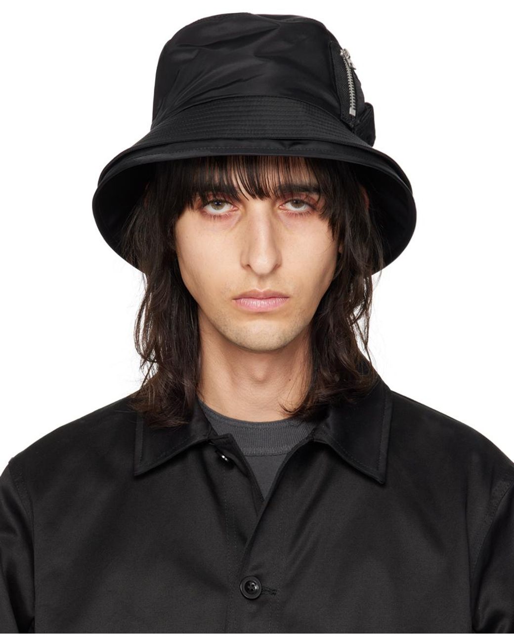 メンズ Sacai ポケット ダブルブリム ハット ブラック | Lyst メンズ Sacai ポケット ダブルブリム ハット ブラック | Lyst